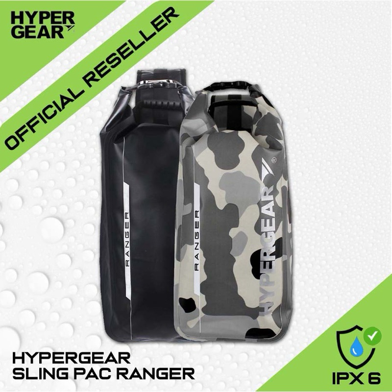 Hypergear Sling PAC RANGER Black & Alpha Camo (100% Original + 1 Year ...