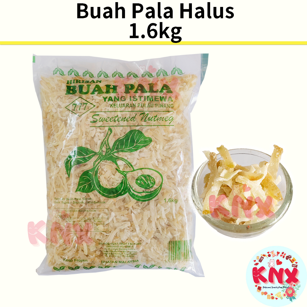Hirisan Buah Pala Yang Istimewa 1.6kg 滨城白糖豆蔻丝 Pinang | Shopee Malaysia