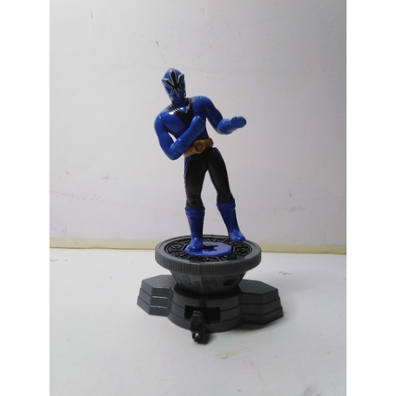 Blue character Power Rangers samurai mc donald happy meal colletible ...