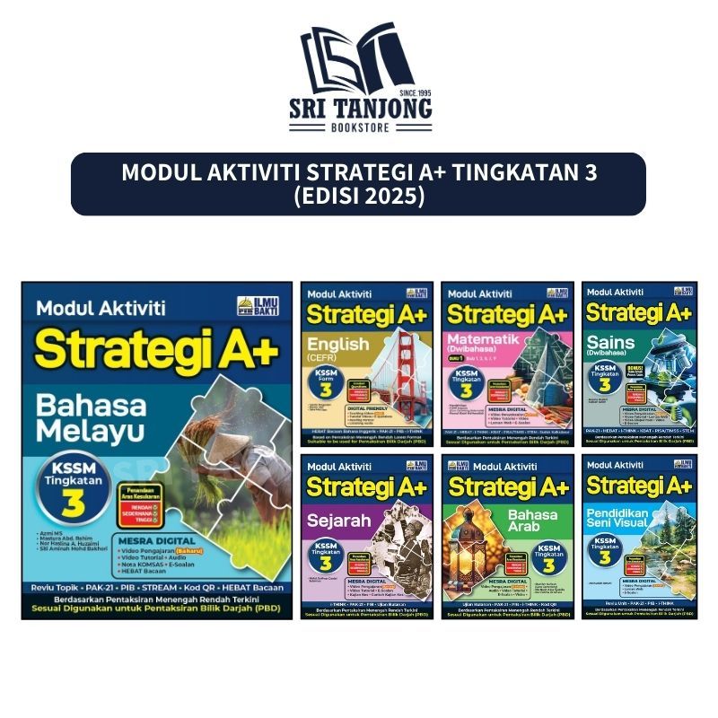 [ST] ILMU BAKTI 2025 : MODUL AKTIVITI STRATEGI A+ KSSM TINGKATAN 3 ...
