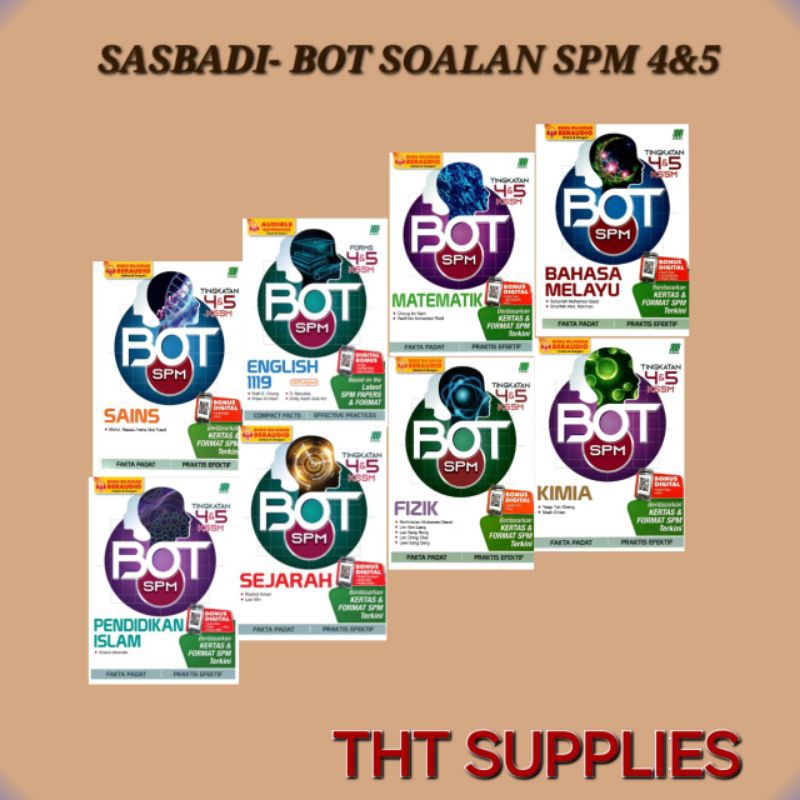 SASBADI BOT SPM TINGKATAN 4&5 | Shopee Malaysia
