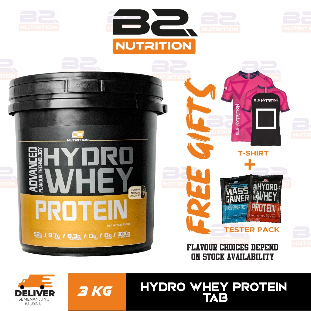 NEW 3KG HYDRO WHEY PROTEIN SPECIAL TUB BS NUTRITION | Shopee Malaysia