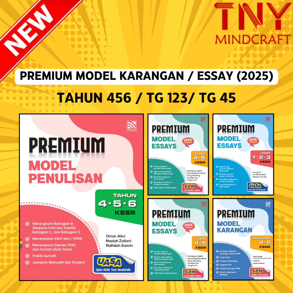 [TNY]Pelangi: PREMIUM Contoh Model Essay / Karangan (UASA & SPM) Book ...