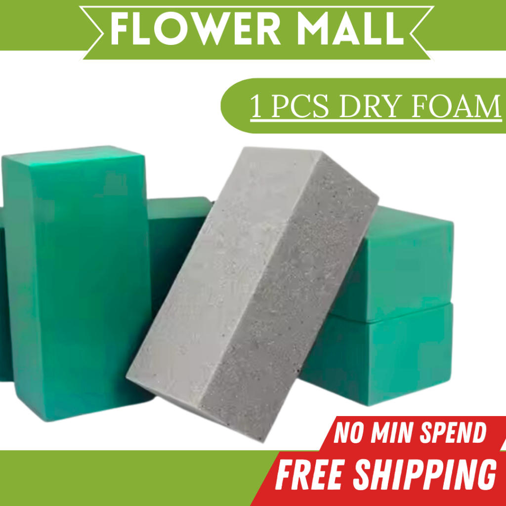 (1PCS) Dry Floral Foam Dry Sponge Dry Flower Wet Foam Dry Span Bunga ...