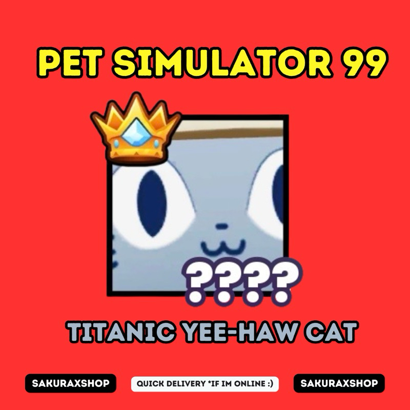 PS99 TITANIC YEE-HAW CAT PcGame BigGames | Shopee Malaysia