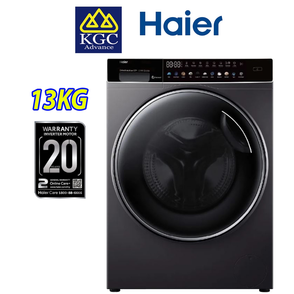 (Free Shipping) HAIER 13KG Front Load Washer HW130-BD14166S8U1 DD ...