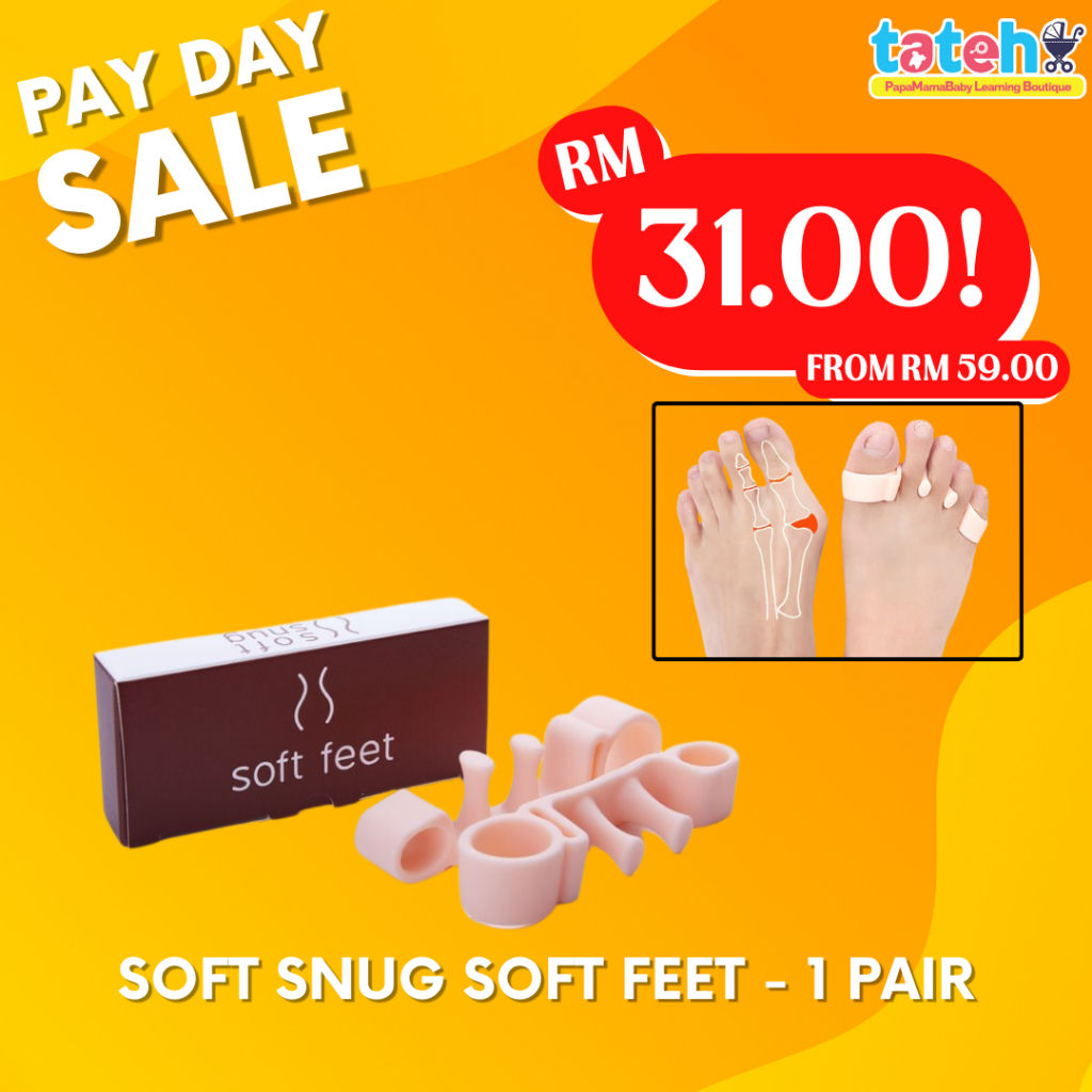 Soft Snug Soft Feet (1 Pair) | Shopee Malaysia