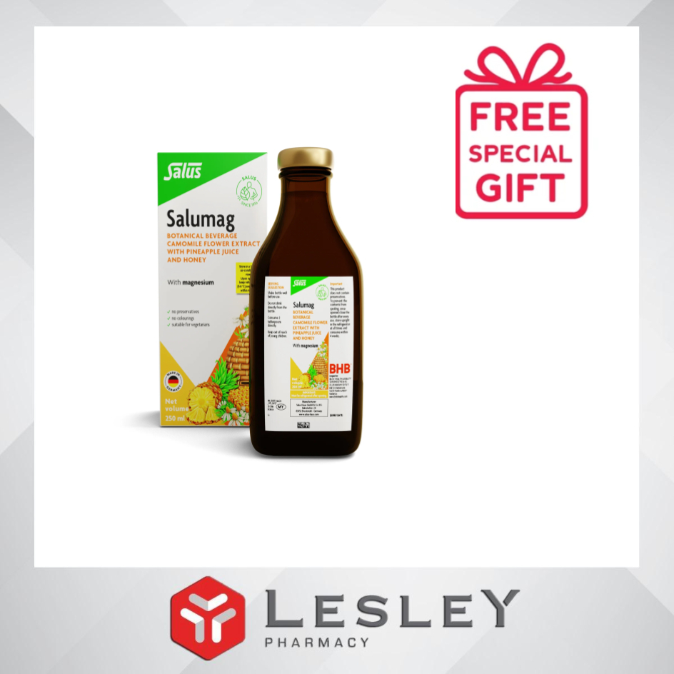 SALUS SALUMAG (With magnesium) 250ML + (FREE GIFT) | Shopee Malaysia