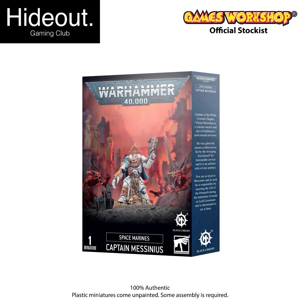 Space Marines: Captain Messinius | Warhammer 40K | Games Workshop ...