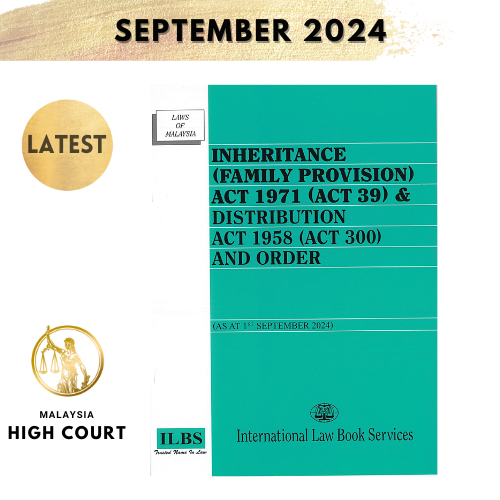 Inheritance (Family Provision) Act 1971 (Act 39) & Distribution Act ...