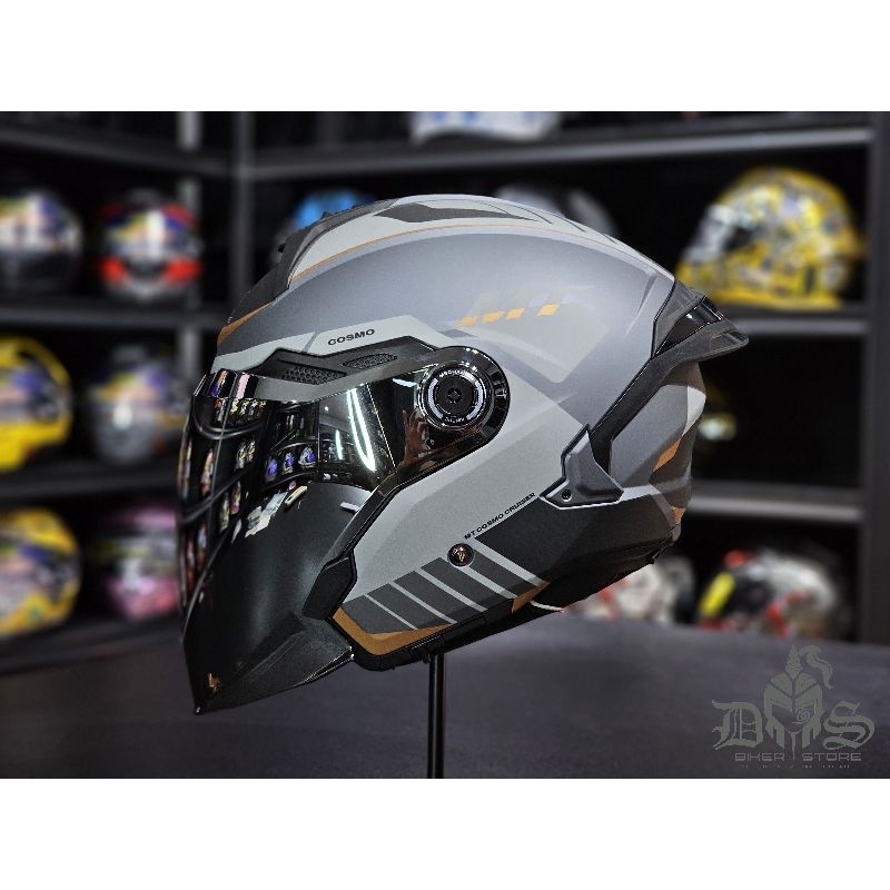 Original MT Cosmo Sv Cruiser Open Face Helmet | Shopee Malaysia