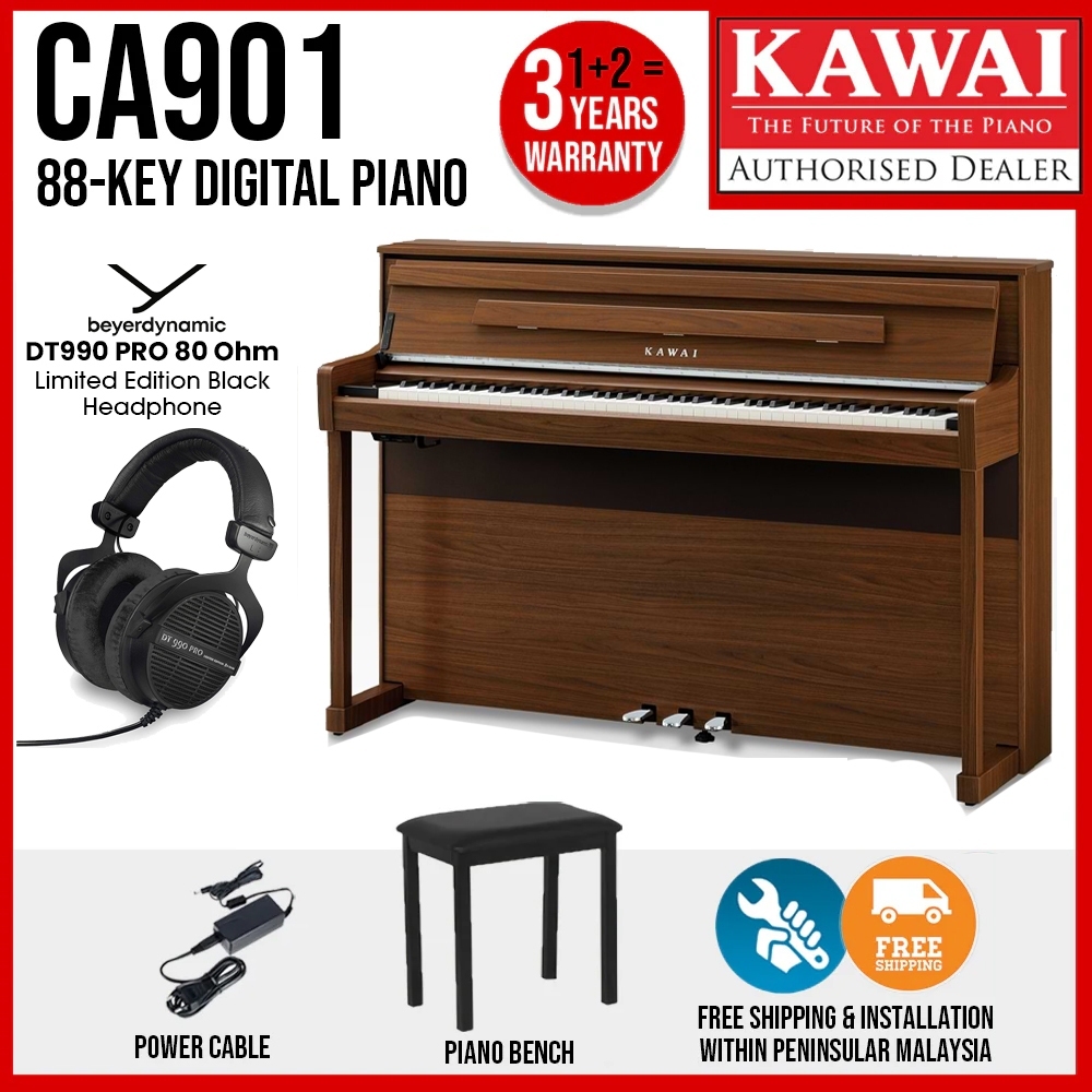 (Brand New) Kawai CA901 88-key Wooden-key Digital Piano - Natural ...
