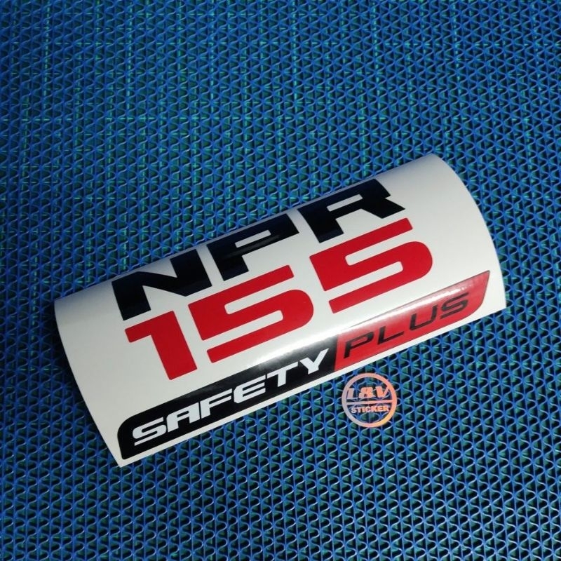 sticker isuzu NPR 155 safety plus lorry sticker | Shopee Malaysia