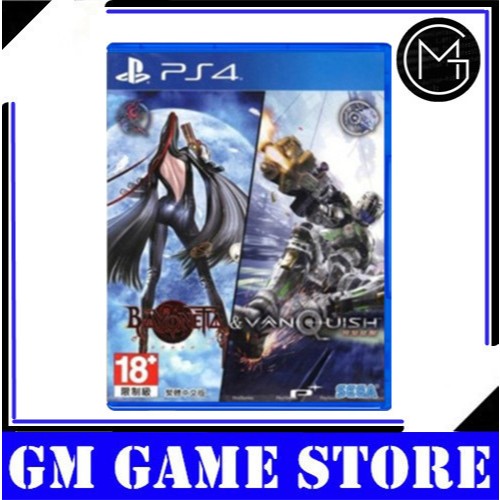 Ps4 (Used) - Bayonetta & Vanquish 10th Anniversary Bundle 魔兵惊天录 & 完全征服 2 in 1 (R3) 中英文版 Eng/Chi ...