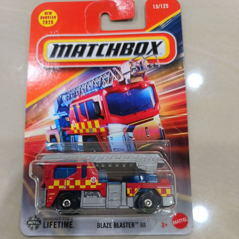 MATCHBOX BLAZE BLASTER III | Shopee Malaysia