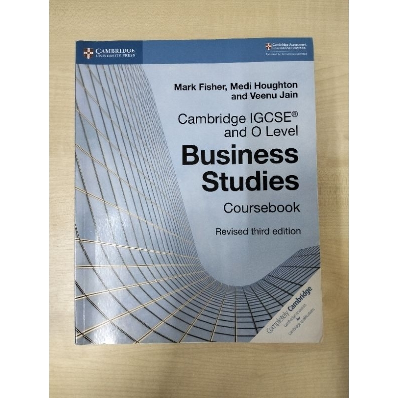 Cambridge IGCSE and O Level (Business Studies Coursebook (revised third edition) | Shopee Malaysia
