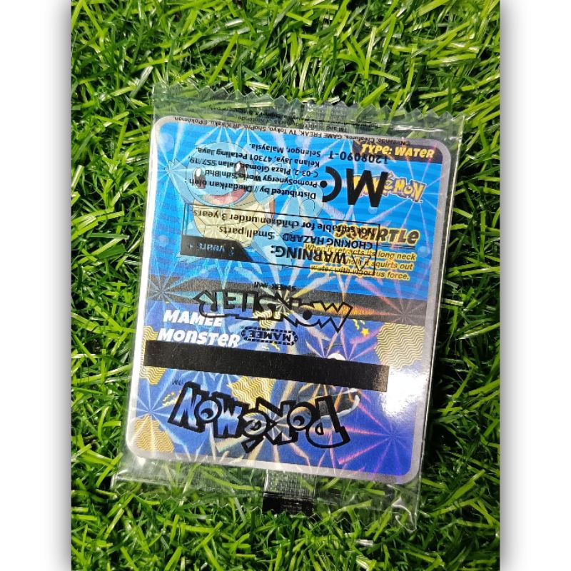 SQUIRTLE MAMEE MONSTER POKEMON STICKER CARD | Shopee Malaysia