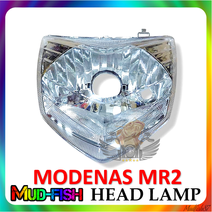 MODENAS MR2 MR-2 HEAD LAMP / LIGHT -CLEAR (VISS) | Shopee Malaysia