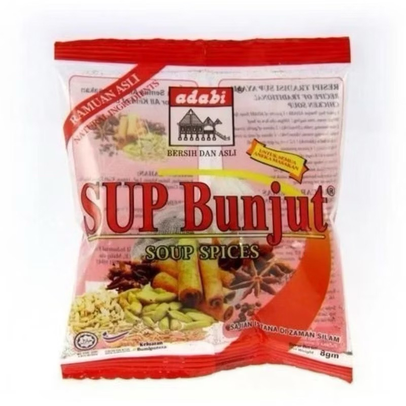 Adabi Rempah Bunjut Sup 5gm | Shopee Malaysia