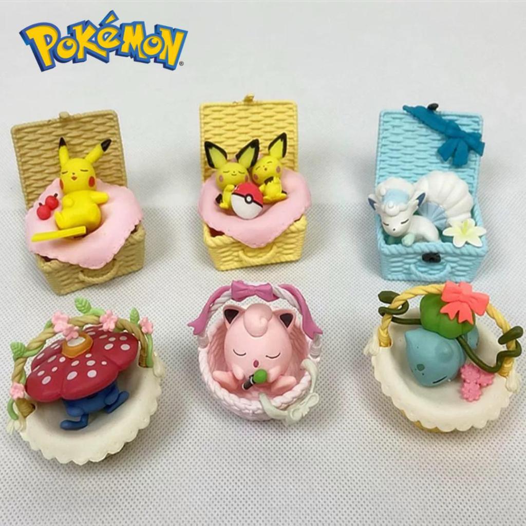 Pokemon Utatane Basket Pikachu Pichu Alolan Vulpix Vileplume Jigglypuff ...