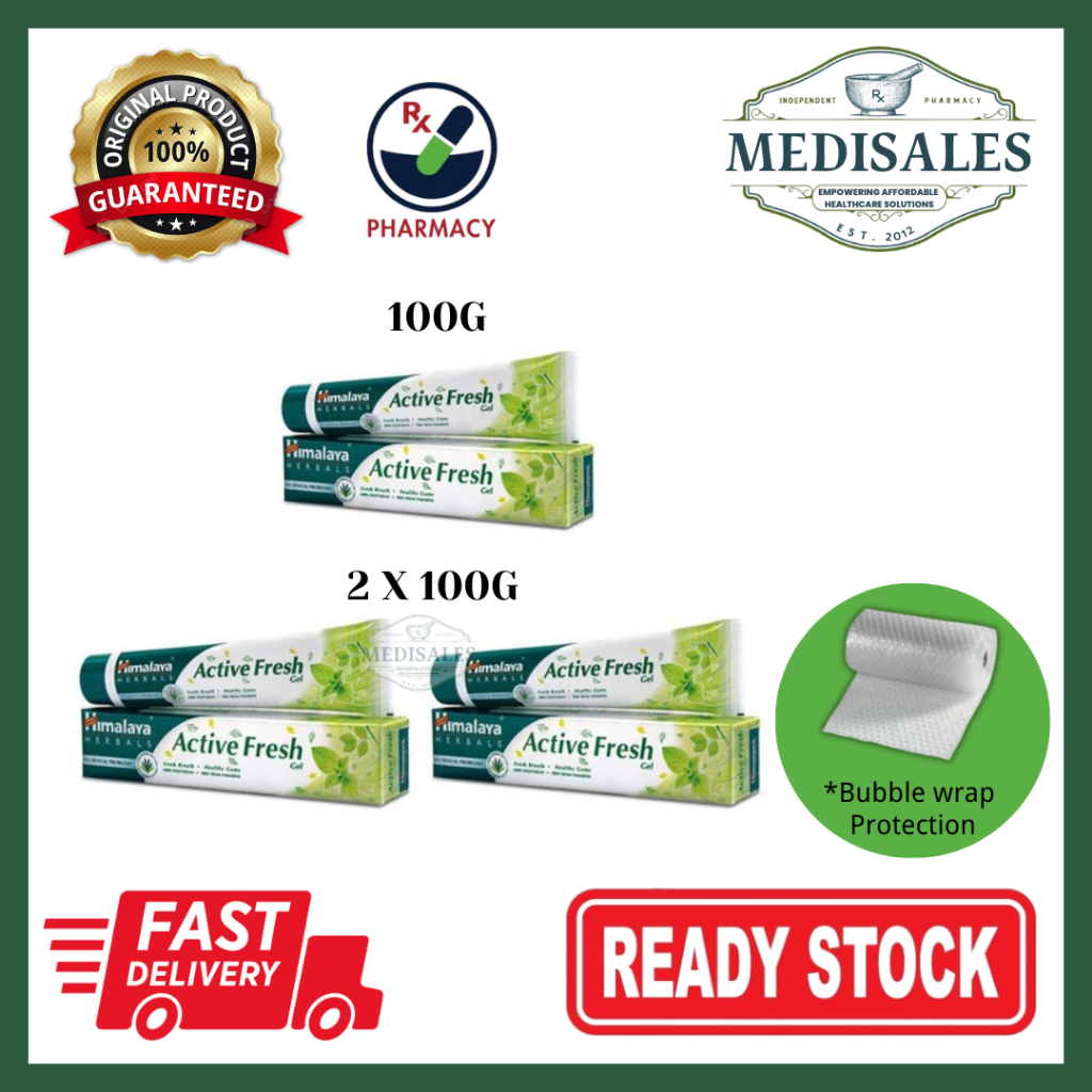 HIMALAYA ACTIVE FRESH TOOTHPASTE 100G | Shopee Malaysia