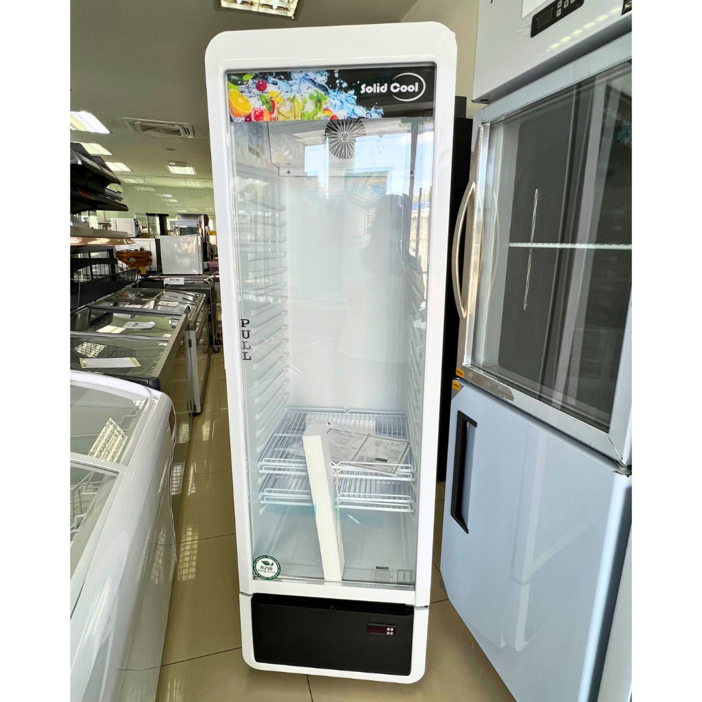 [ SOLID COOL ] 1 DOOR CHILLER WHITE COLOUR ONE DOOR DISPLAY CHILLER ...