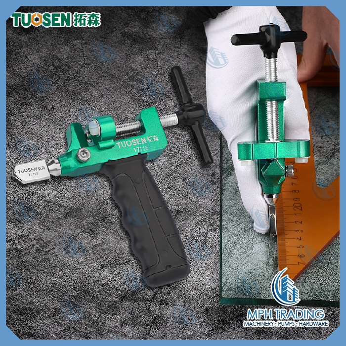 TUOSEN 2in1 Glass Tile Ceramic Cutter Scriber Opener Marker Divider ...