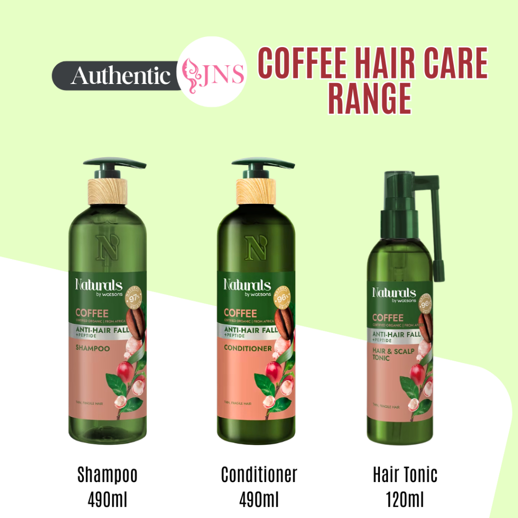 Naturals By Watson Coffee Hair Care Range/ Shampoo/Conditioner Anti ...