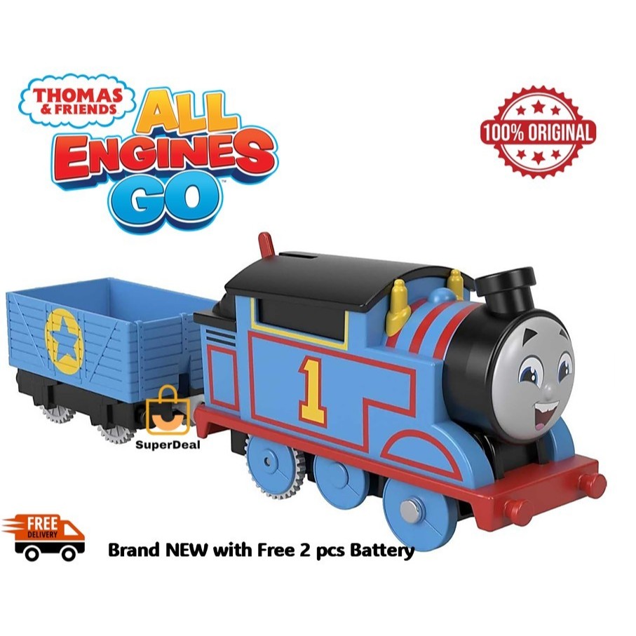 100% brand new original Thomas & Friends Motorized Trains with battery ...