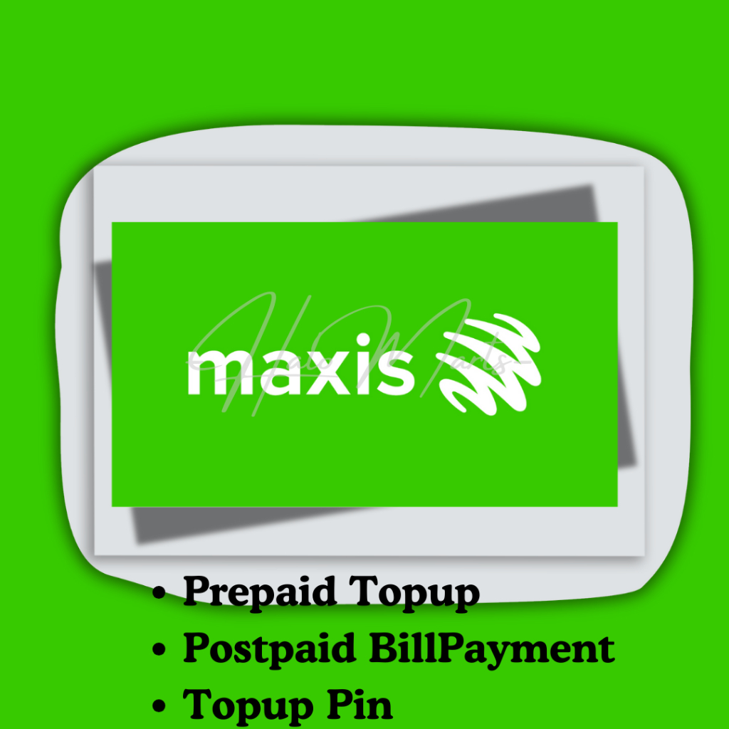 Maxis Prepaid Topup / Maxis Bill Payment / Maxis Prepaid Pin | Shopee ...