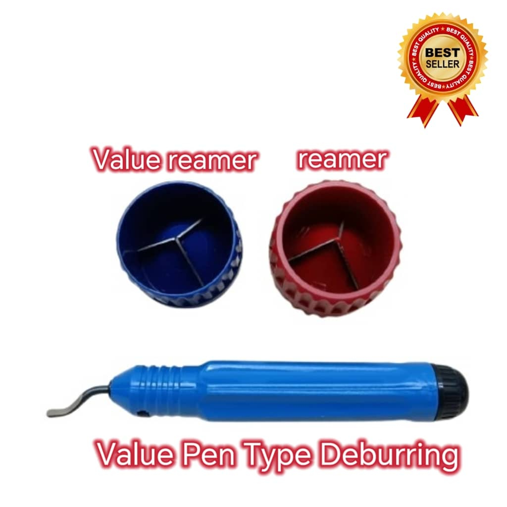 2in1 inner+outer Handeld Internal External Pipe Reamer Manual aircond ...