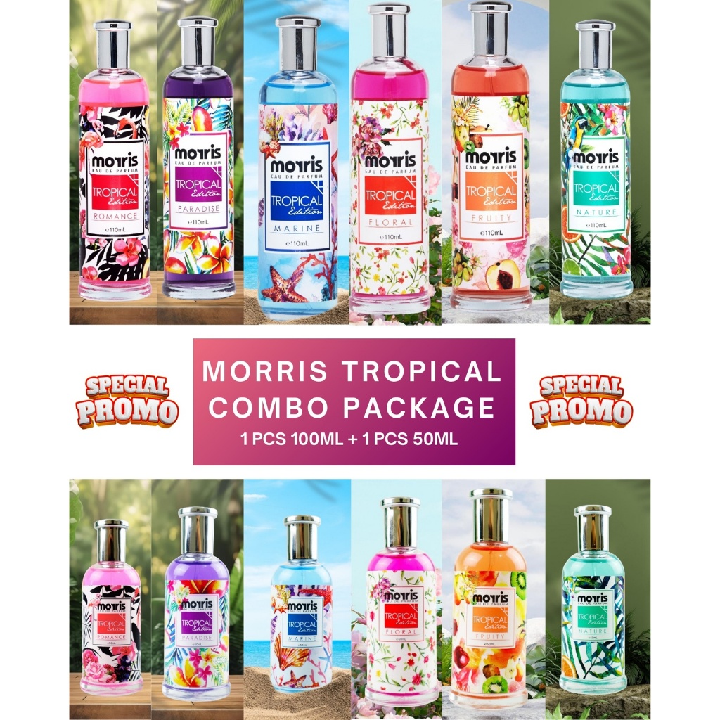 Morris Tropical Edition Combo Package (110ml + 50ml) | Shopee Malaysia