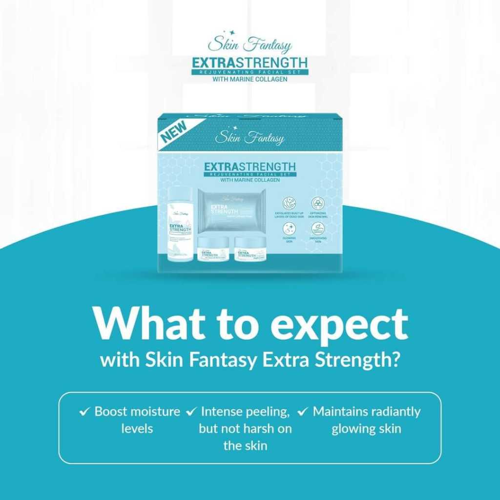SKIN FANTASY EXTRA STRENGHT COLLAGEN SET | Shopee Malaysia