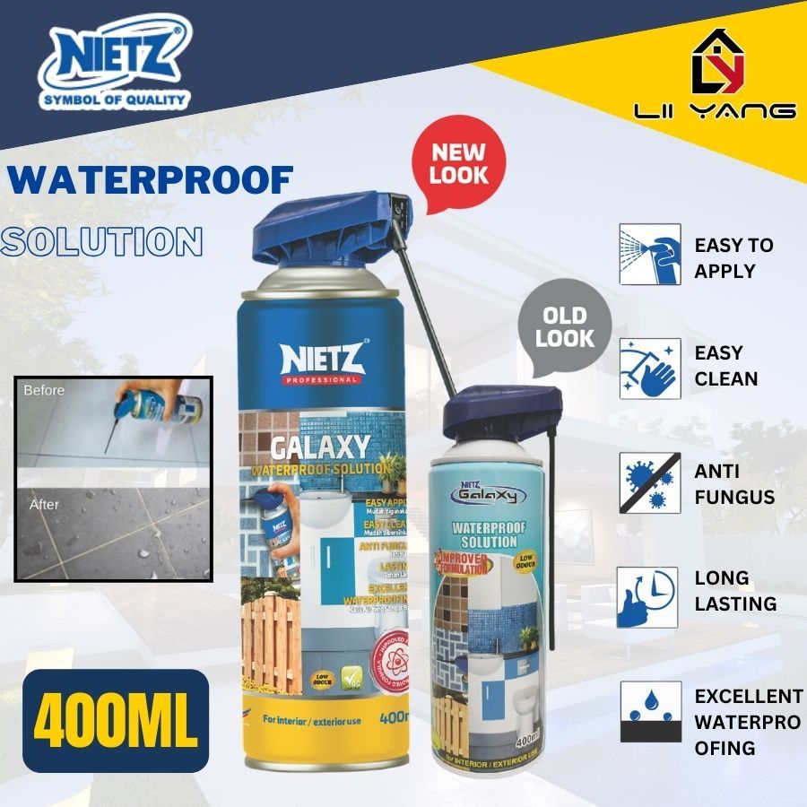 [ORIGINAL] NIETZ GALAXY Waterproof Spray Solution 400ML Interior ...