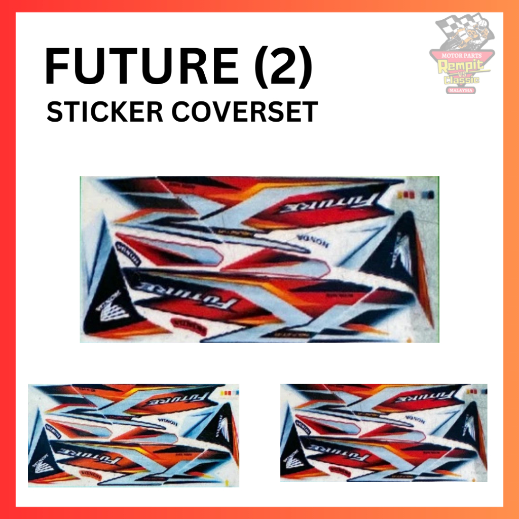REMPIT Honda Future (2) Cover Set Sticker (Pm Admin) | Shopee Malaysia