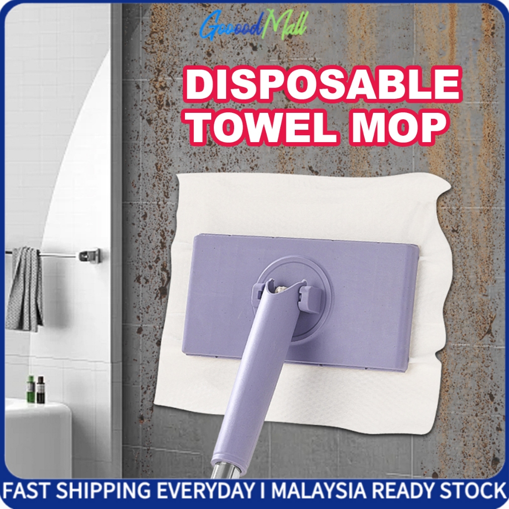 Flat Mop/ Dust-absorbing Removal Mop/ Disposable Wooden Floor Mop ...