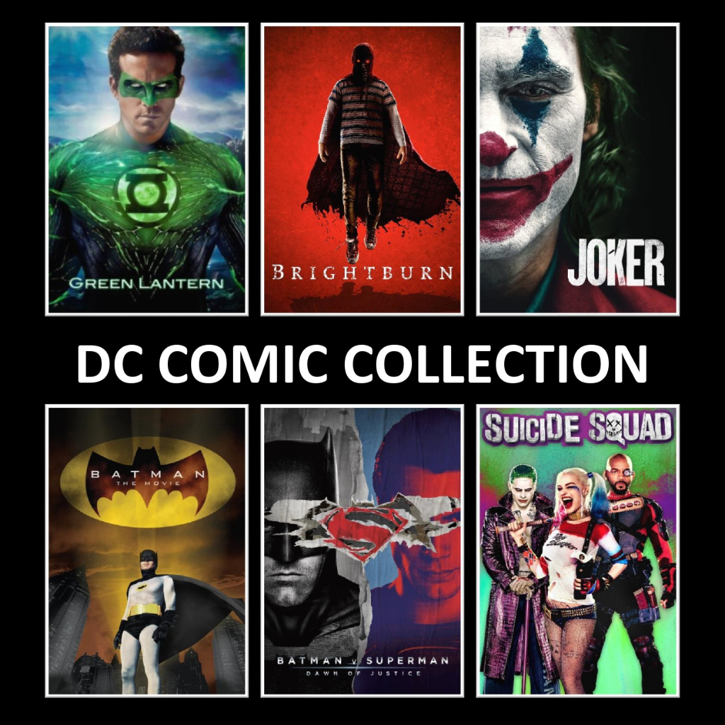 DC COMIC MOVIE COLLECTION | PENDRIVE MOVIE | KOLEKSI VIDEO KANAK KANAK ...