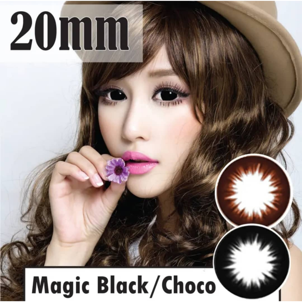 【Power 0~600 BIG SIZE】Magic 20MM Contact Lens 6Month Disposable Korea ...