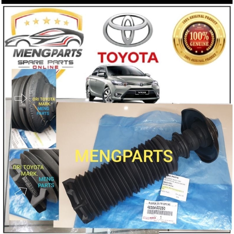 ORIGINAL TOYOTA VIOS NCP150 YARIS NSP151 2014Y-2020Y FRONT ABSOBER ...