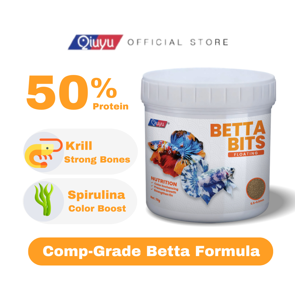 Qiuyu's Betta Bits Premium Betta Food | Shopee Malaysia