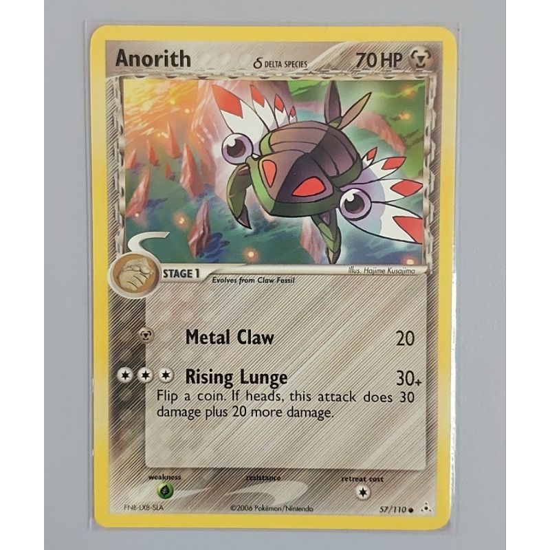 Pokemon TCG - 2006 Anorith Card | Shopee Malaysia
