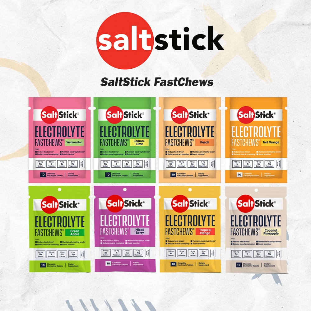SaltStick FastChews 10 Tablets Electrolyte Sports Recovery | Shopee ...