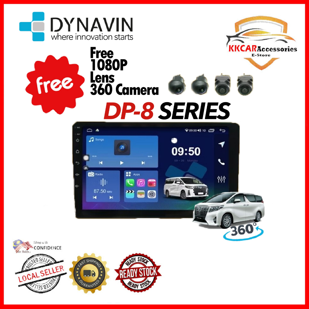 Dynavin DP8 Series Universal Size 9 inch / 10 inch Android Player ...