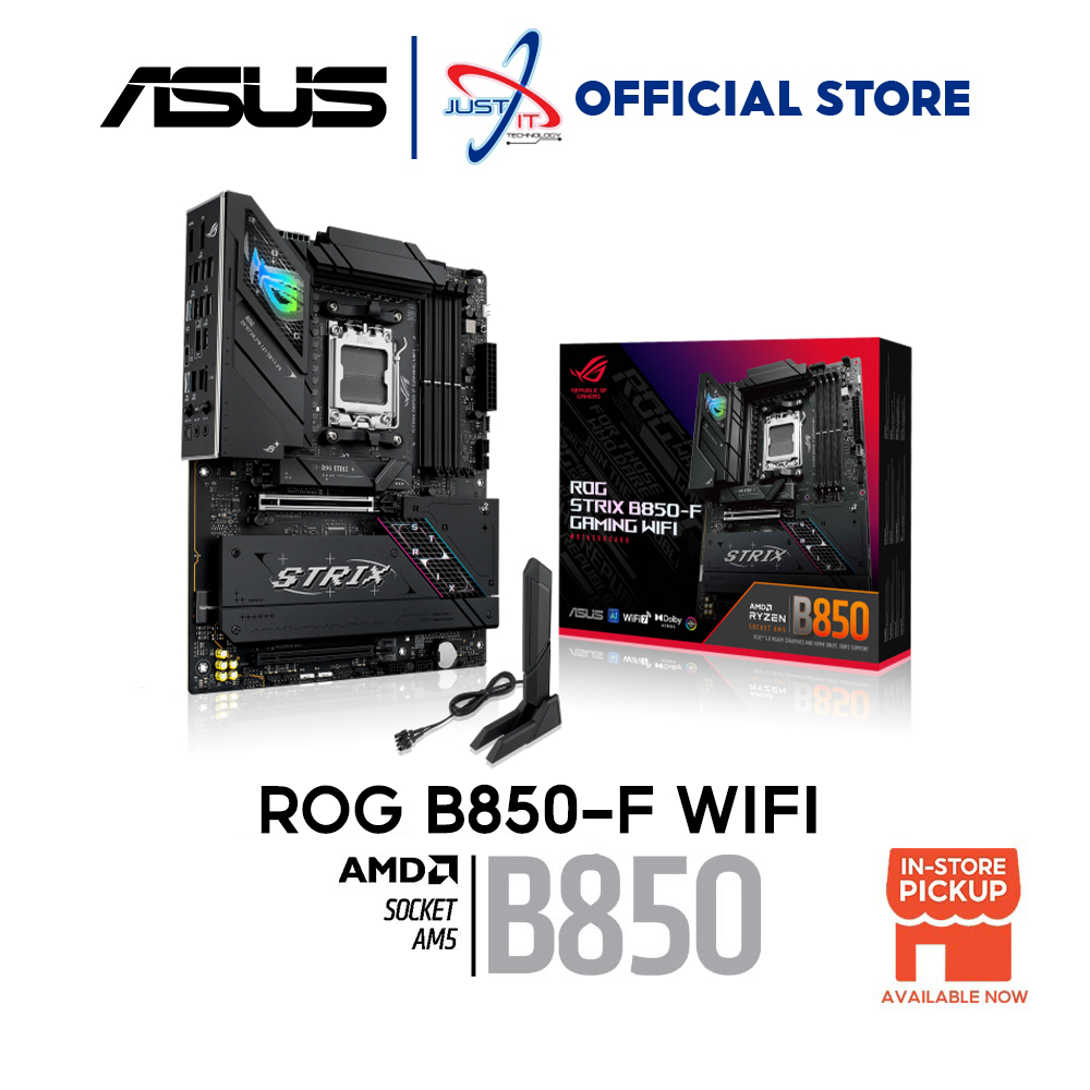ASUS ROG B850-F WIFI DDR5 / D5 AM5 GAMING MOTHERBOARD COMBO 7600 / 7700X / 7950X / 8600G ...