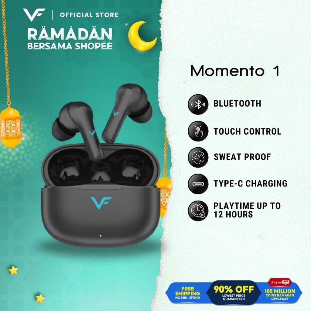 Vinnfier VF Momento 1 True Wireless ear phone bluetooth earbud with ...