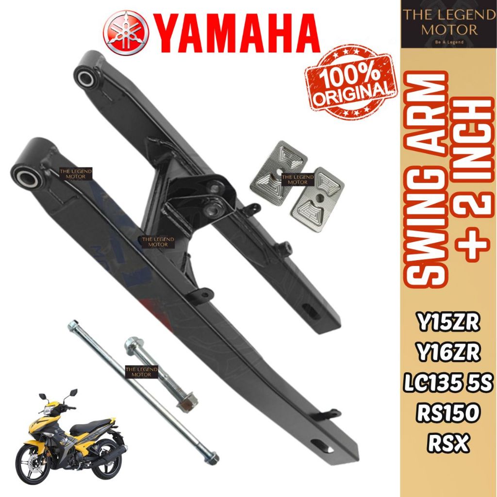 YAMAHA Y16ZR LC135 5S Y15ZR YSUKU Y15 RS150 RSX RS150R Swing Arm 2 Inch ...