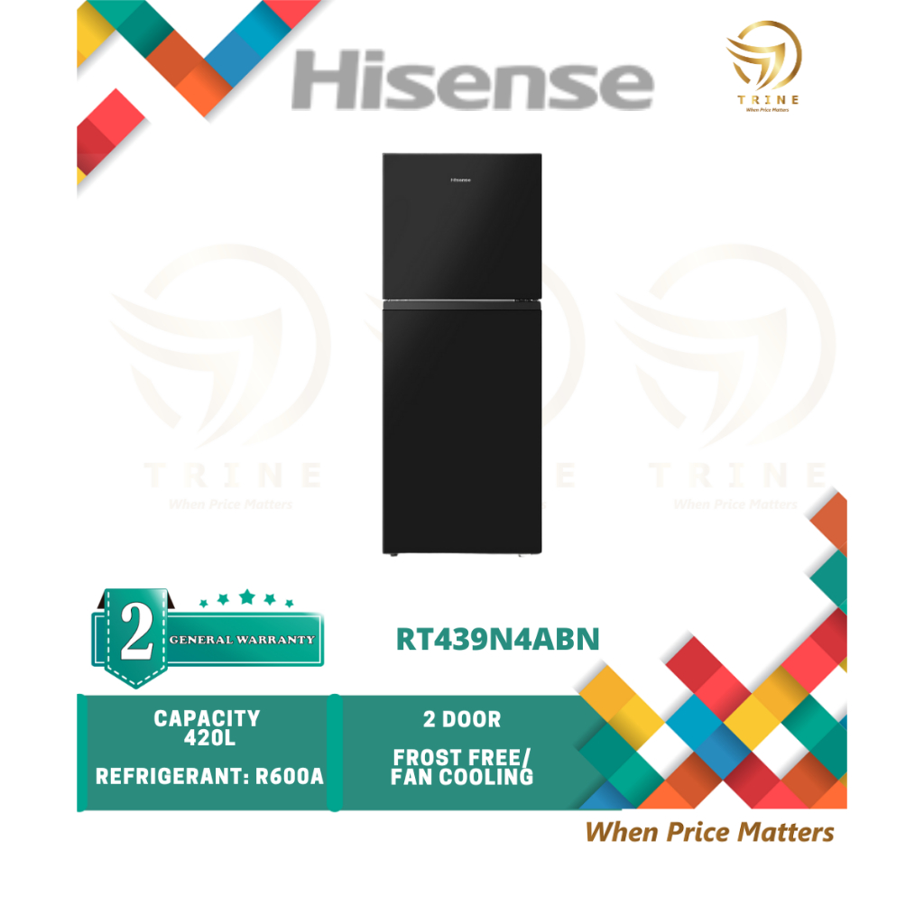 【NUR】HISENSE 420L INVERTER REFRIGERATOR / FRIDGE / PETI SEJUK ...