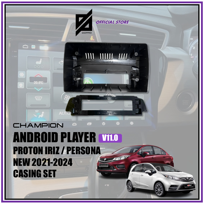 Proton Iriz / Persona NEW 2021-2024 Android Player Casing 10" inch with ...