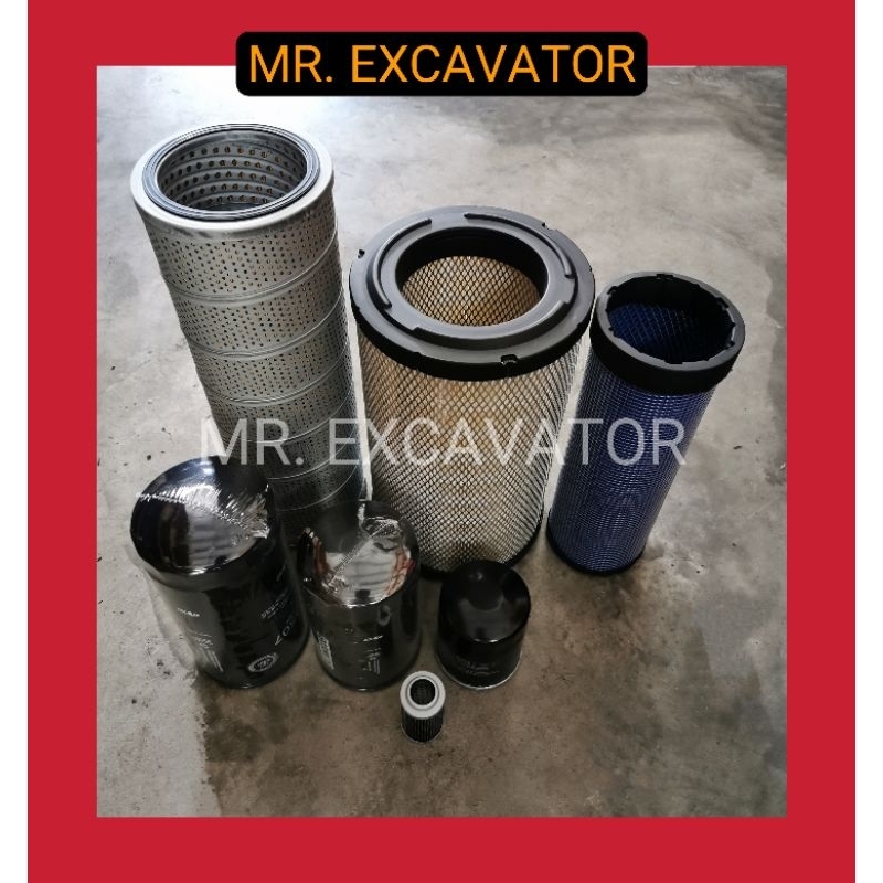 Sumitomo SH SH200 A1 SH200A1 SH200-1 Excavator Service Filter Set ...