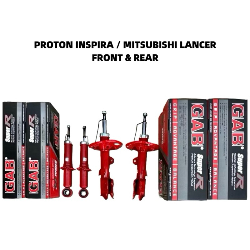 ORIGINAL GAB ABSORBER SUPER R HEAVY DUTY PROTON INSPIRA / MITSUBISHI ...